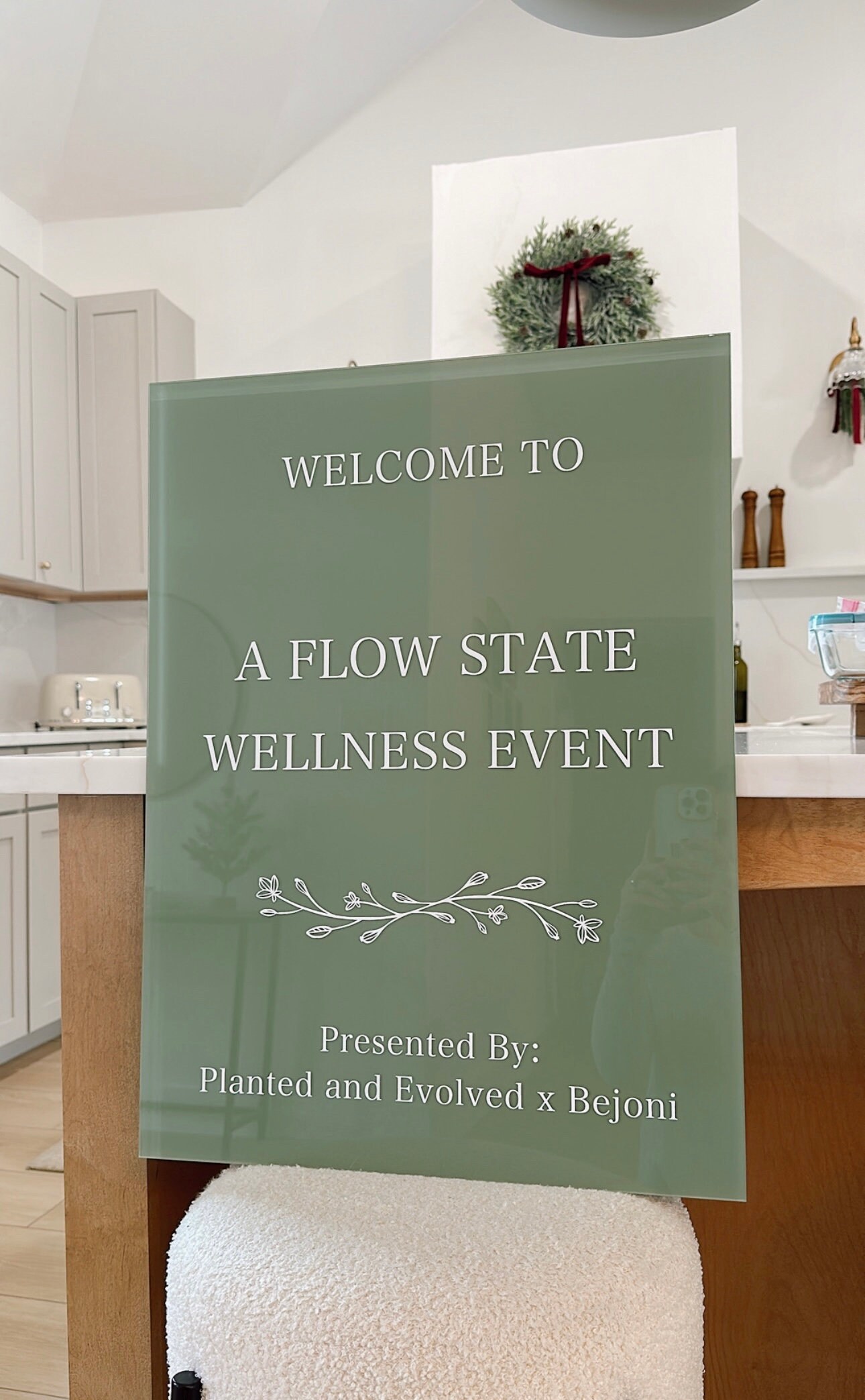 Business Sign, Welcome Sign, Arch Acrylic Painted Sign, Special Event ...