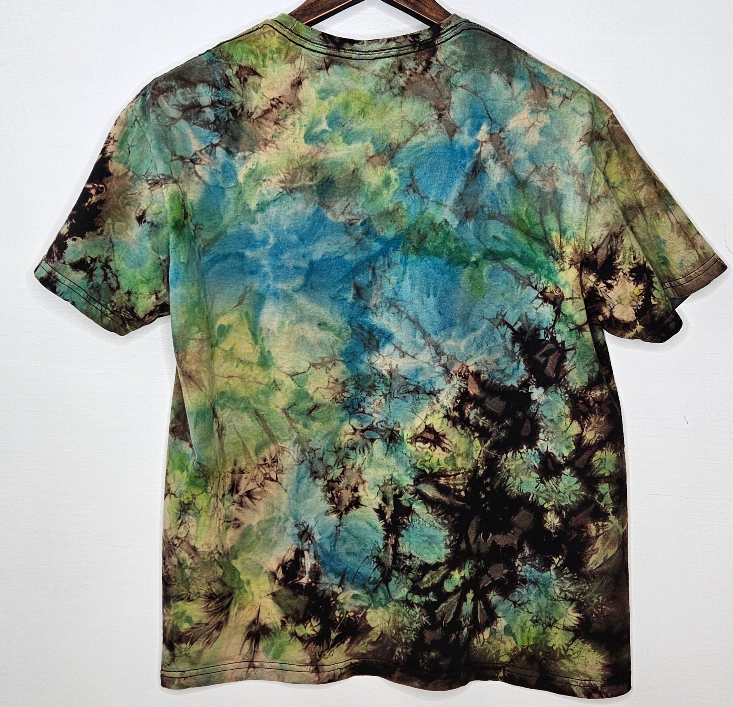Ice Dyed Reverse Dyed Tie Dye Scrunch Soft Style Adult Size Large - Etsy