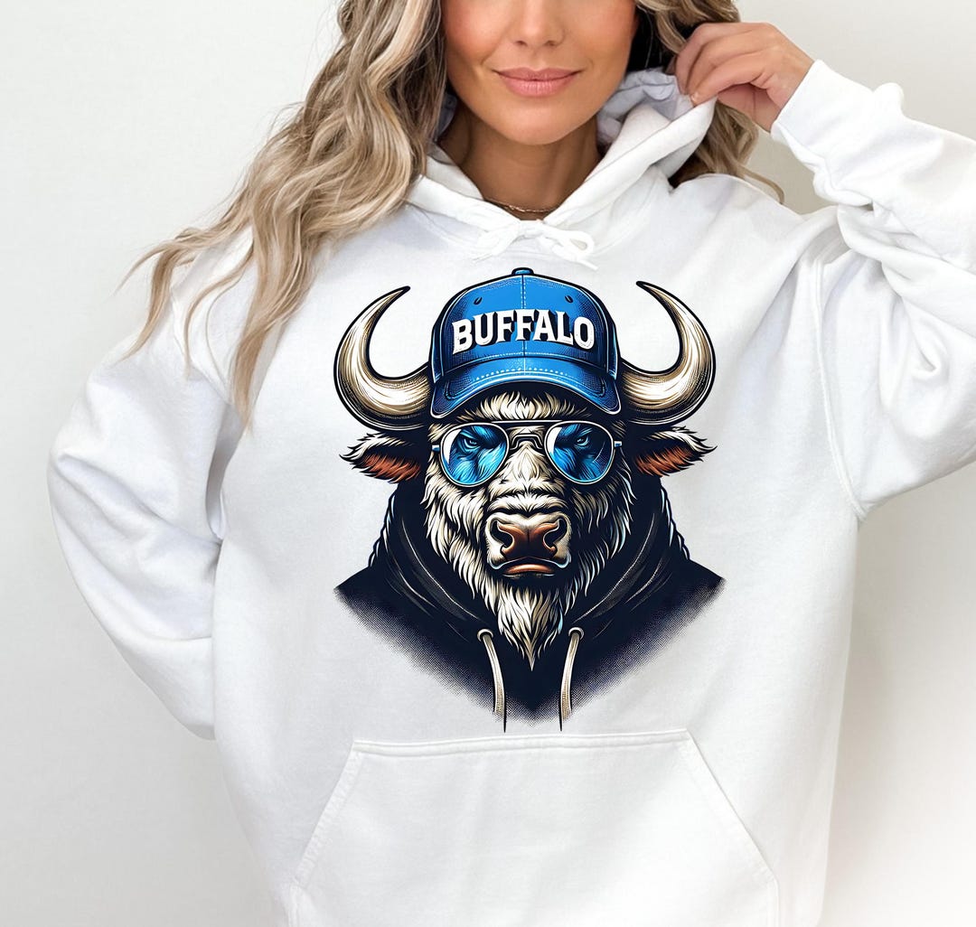 Buffalo Mascot PNG ~ Go Buffalo ~ Preppy Buffalo Sublimation for Shirt ...