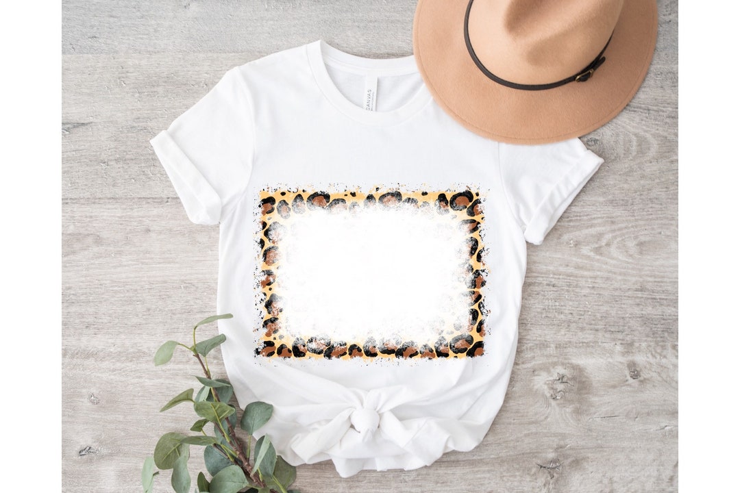 Leopard Background PNG ~ Sublimation Design ~ Bleach Effect PNG ...