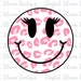 Retro Smiley Face PNG ~ Preppy Smile Face for T-shirt PNG ~ Trendy ...