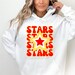 Preppy Stars Mascot PNG ~ Stars Game Day ~ Red and Yellow Stars ~ DTF ...