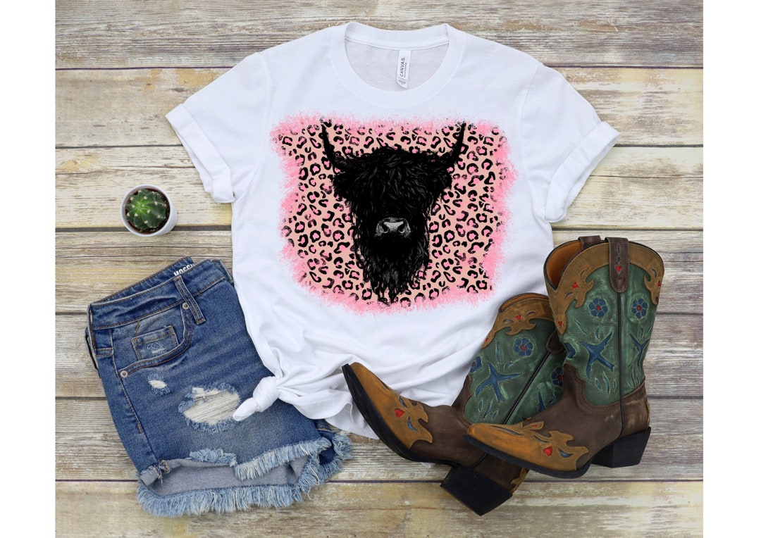Highland Cow PNG ~ Love Cows PNG ~ Distressed ~ Highland Cow ...