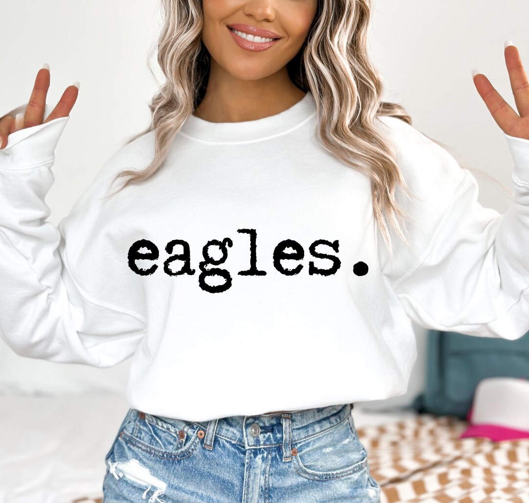 Preppy Eagles PNG ~ Eagles Game Day ~ Cute Preppy Sublimation for Shirt ...