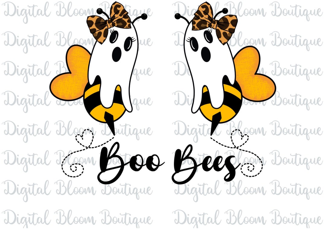 Boo Bees PNG ~ Funny Halloween Shirt ~ Boo ~ Bee ~ Ghost ~ Humorous ...
