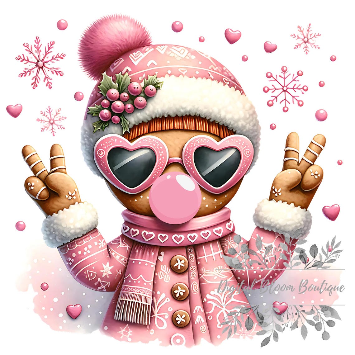 Christmas Girly PNG ~ Gingerbread Girl Shirt ~ Cute Gingerbread Girl ...