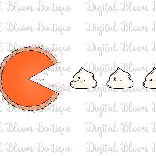 Pac Man Clip Art - Etsy