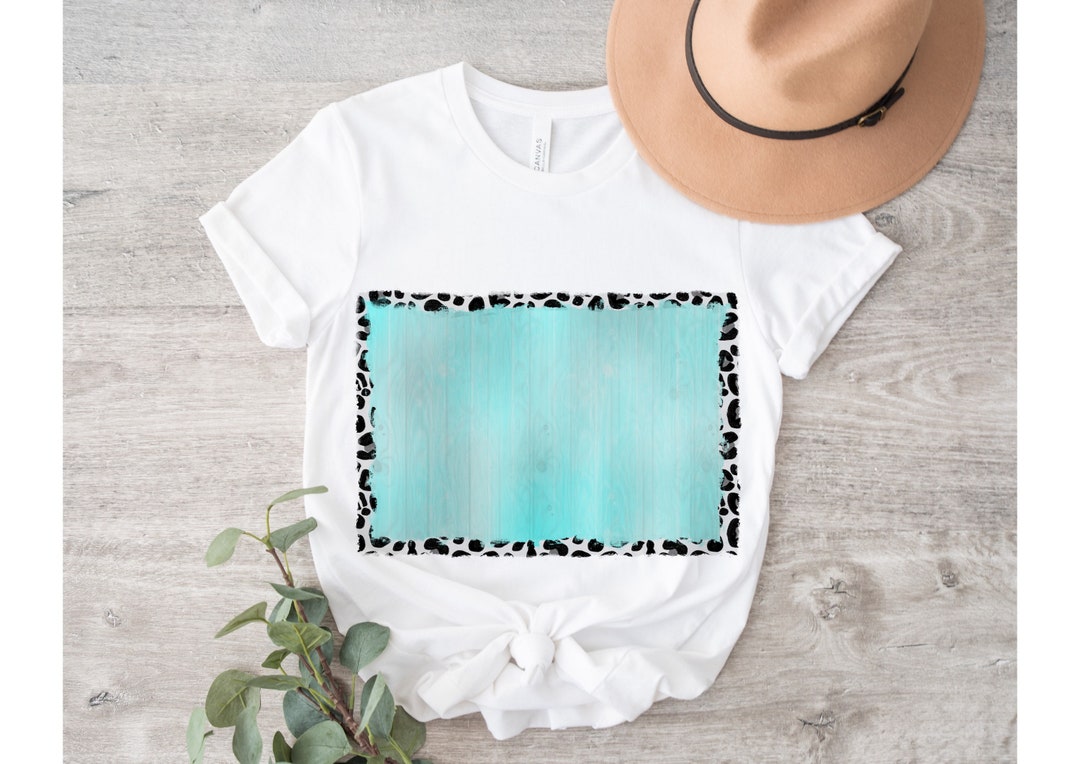 Leopard and Turquoise Background PNG ~ Distressed Wood Backsplash PNG ...