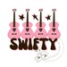 Swifty PNG Guitars PNG Trendy Sublimation for Shirts DTF Transfer ...