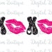 Valentine's Day PNG XOXO PNG Retro Valentines Lips Valentine ...