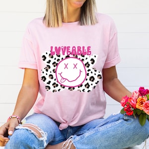 Loveable Smile Emoji PNG ~ Retro Smile Face PNG ~ Leopard ~ Cheetah ...