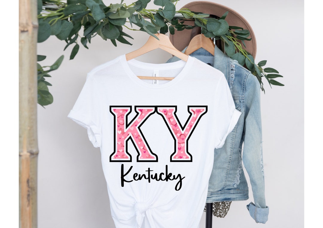 Kentucky State PNG ~ KY ~ Valentine's Day ~ Country ~ Kentucky T-shirt ...