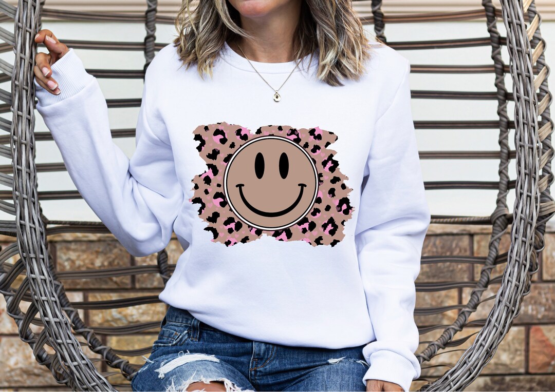 Smiley Face Emoji PNG ~ Leopard ~ Cheetah PNG ~ Smile Face ...