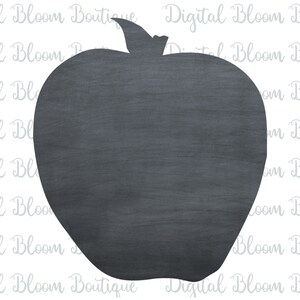 Chalkboard Apple PNG ~ First Day of School ~ Teacher PNG ~ School PNG ...