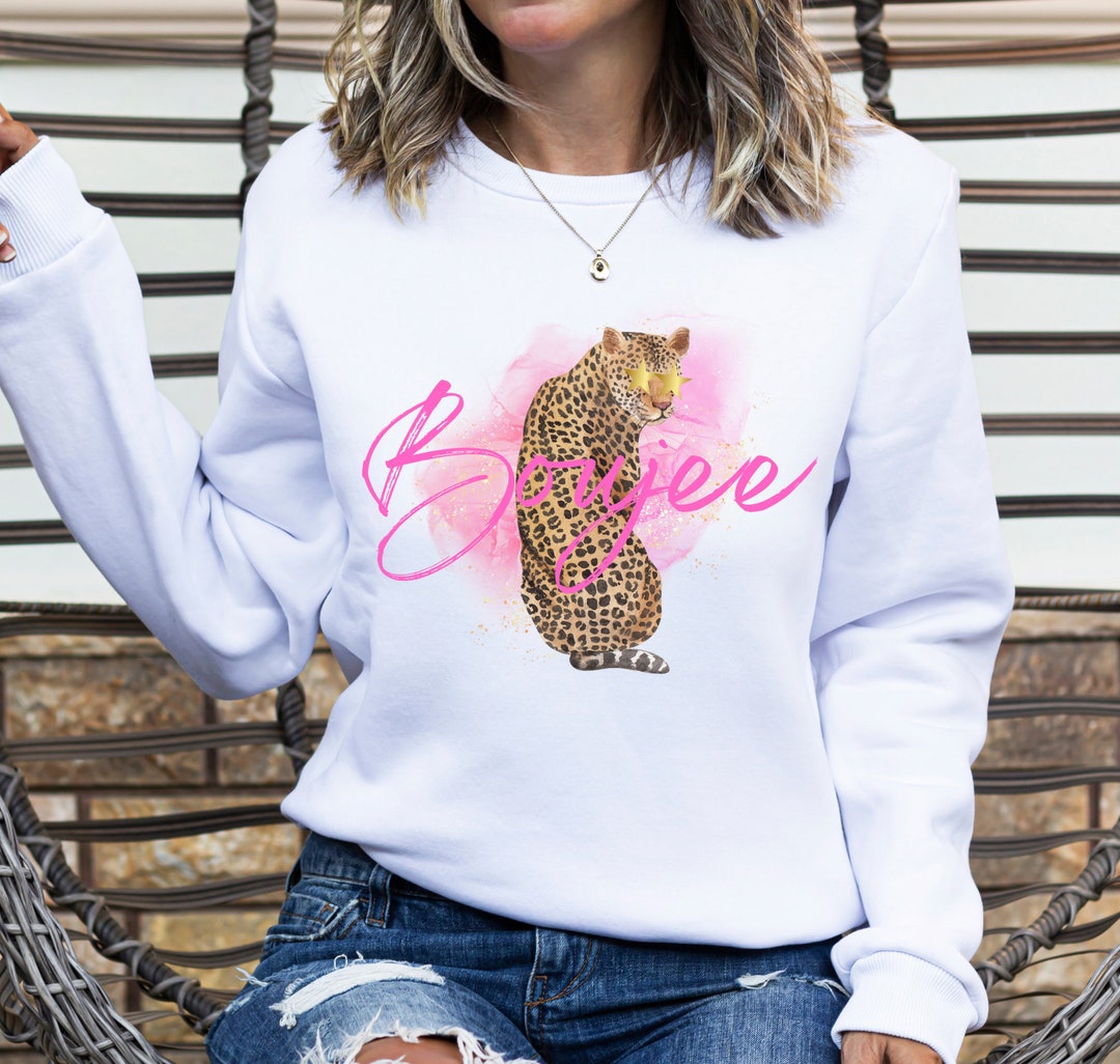 Boujee Cheetah PNG ~ Preppy PNG ~ Digital Download Leopard ~ Boujee Sublimation for Shirts ~ DTF ...