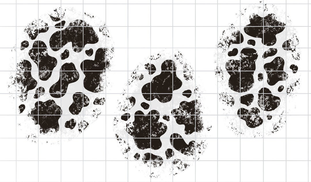 Distressed Cow Hide Print Sublimation Patches PNG ~ Instant Download ...