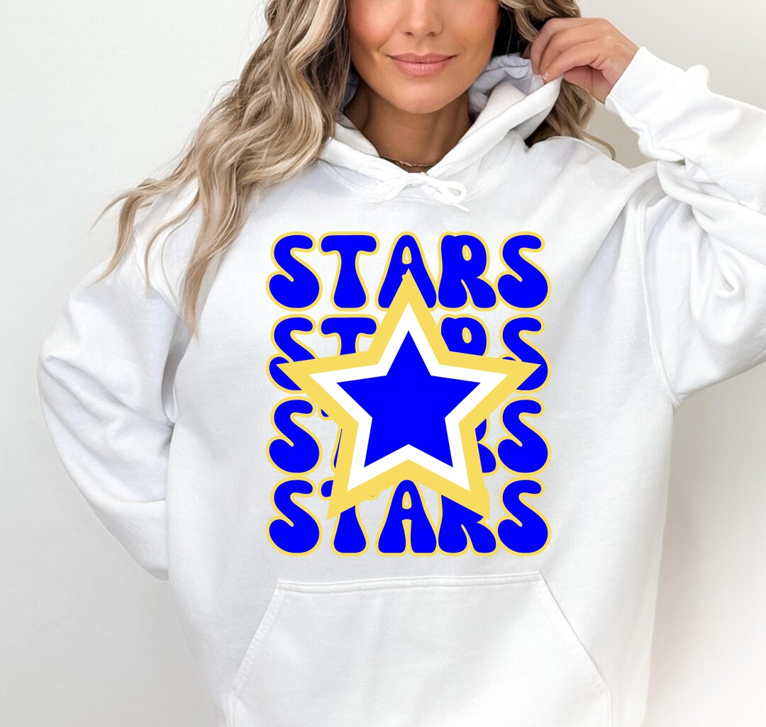Preppy Stars Mascot PNG ~ Stars Game Day ~ Go Stars ~ Preppy ...