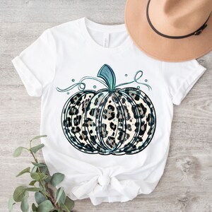 Leopard Pumpkin Sublimation PNG ~ Halloween Digital Pumpkin Art ...