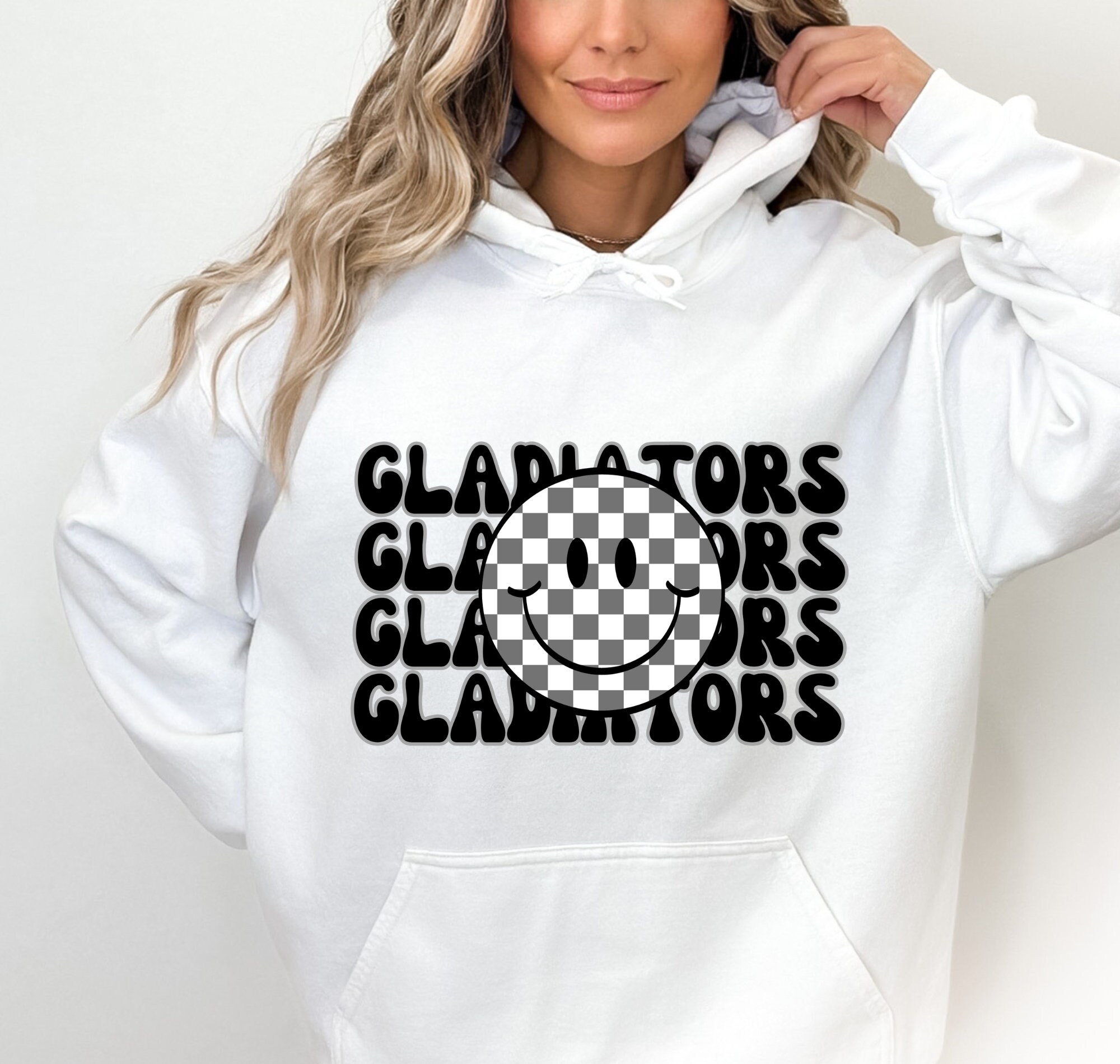 Preppy Gladiators PNG ~ Gladiators Game Day ~ Smiley Face Clip Art ...