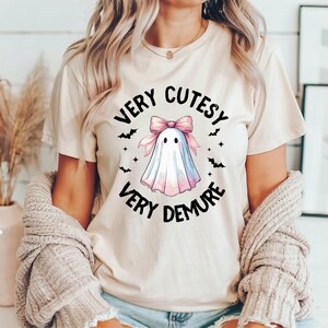 Very Demure Ghost PNG ~ Very Cutesy Ghost ~ Watercolor Coquette PNG ...