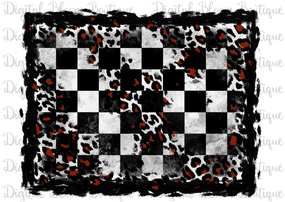 Grunge Checkered Flag Background PNG ~ Distressed Leopard Racing ...