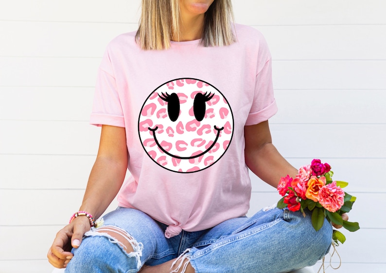 Retro Smiley Face PNG Preppy Smile Face for T-shirt PNG - Etsy