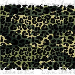 Camouflage Leopard Background PNG ~ Camo Frame PNG ~ Splash ~ Leopard ...
