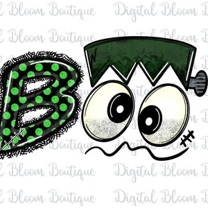 Frankenstein Boo PNG ~ Frankenstein Digital ~ Halloween Sublimation ...