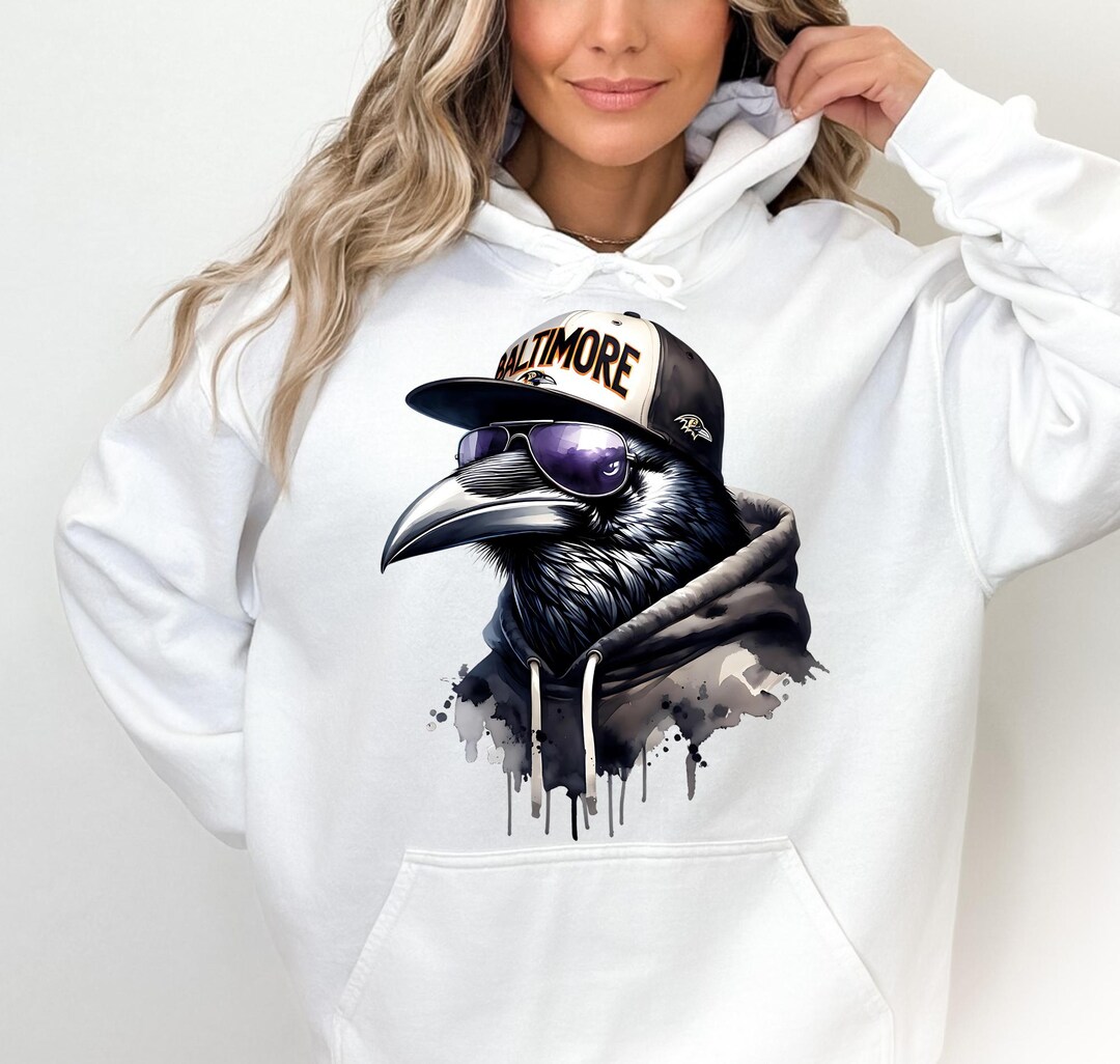 Ravens Mascot PNG ~ Purple Ravens ~ Preppy Ravens Sublimation for ...