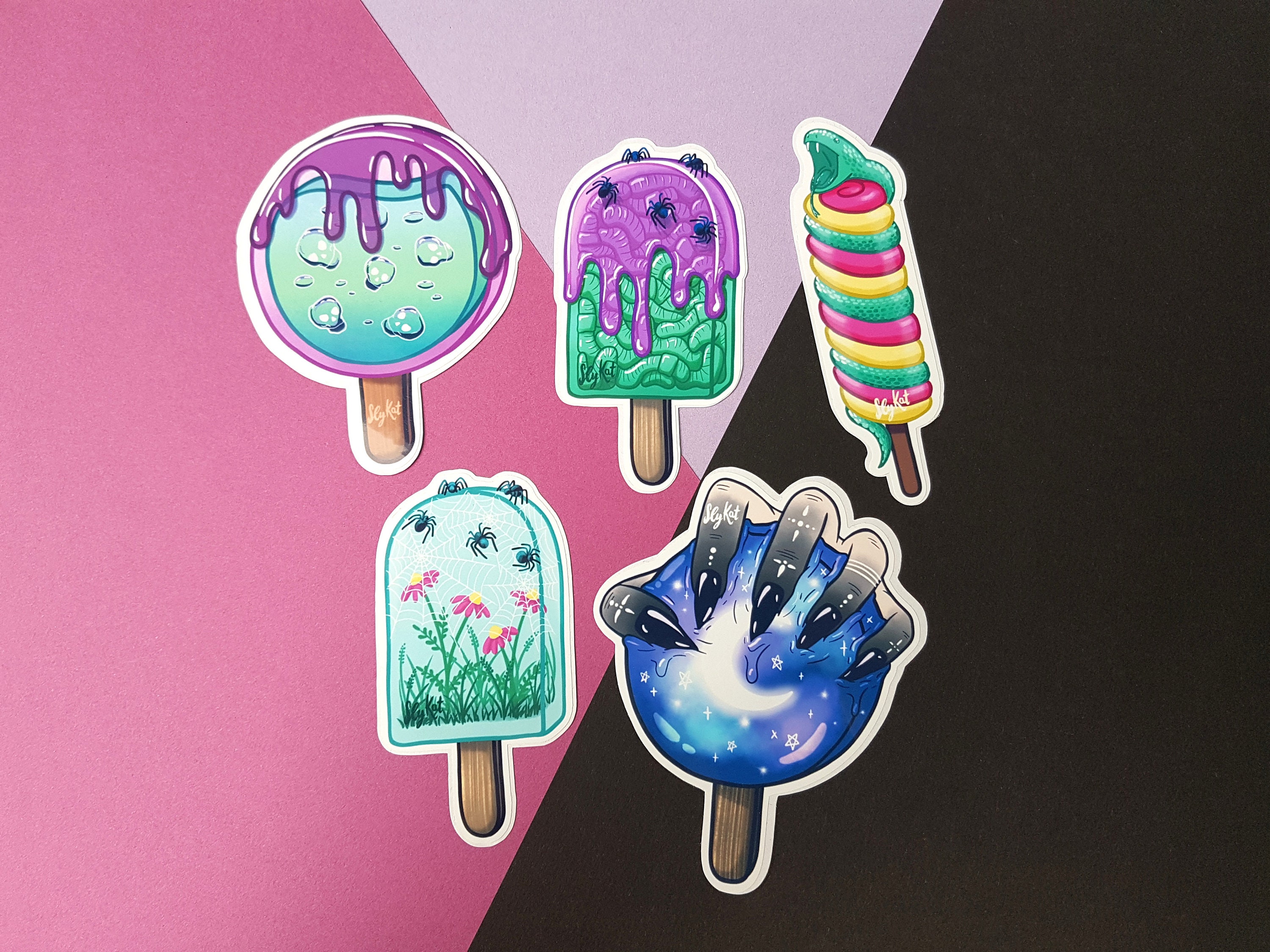 Potions Glossy Vinyl Sticker Handgemachte Easy Peel Stickers, Schlange ...