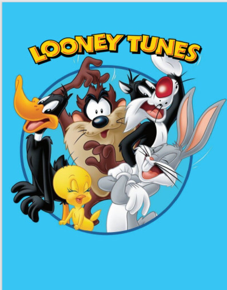 25 Coloring Pages looney Tunes & Mario - Etsy Australia