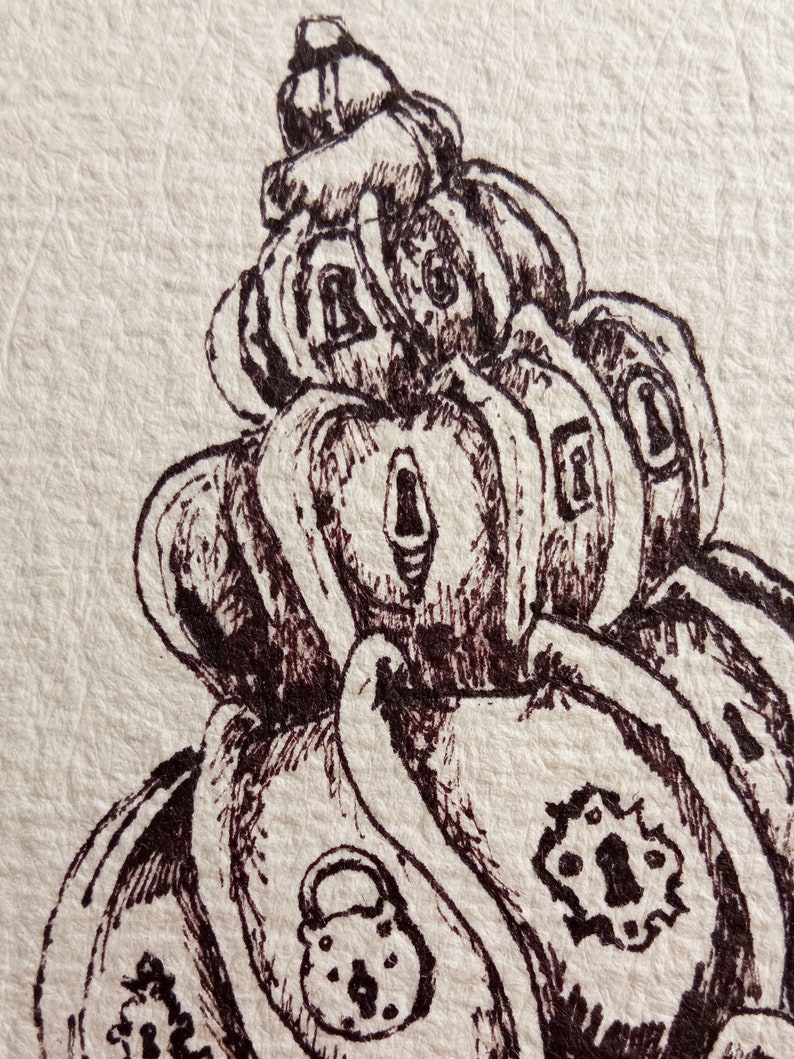 Snow Sirens X Ink Drawing - Etsy