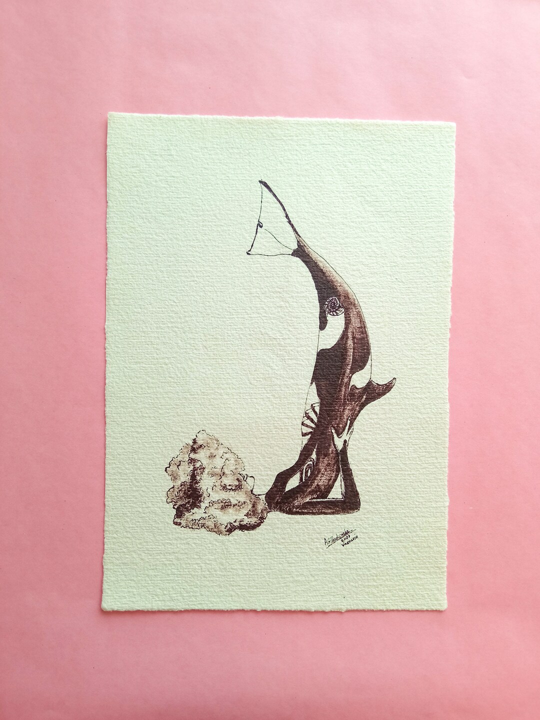 Snow Sirens V Ink Drawing - Etsy