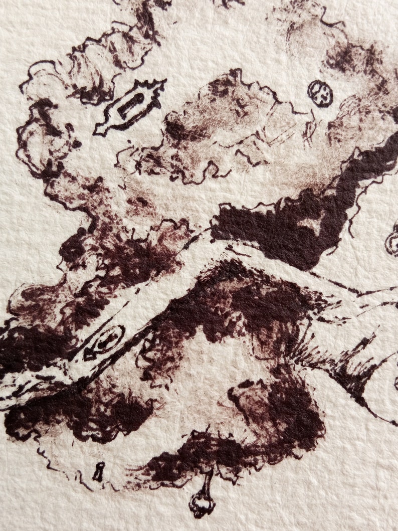 Snow Sirens X Ink Drawing - Etsy
