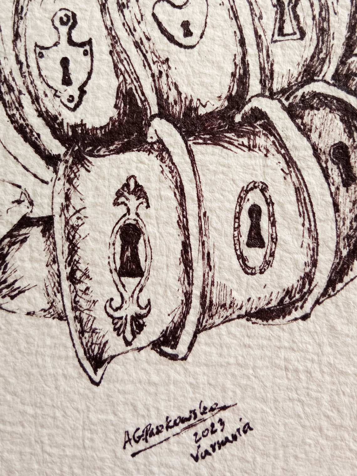 Snow Sirens X Ink Drawing - Etsy