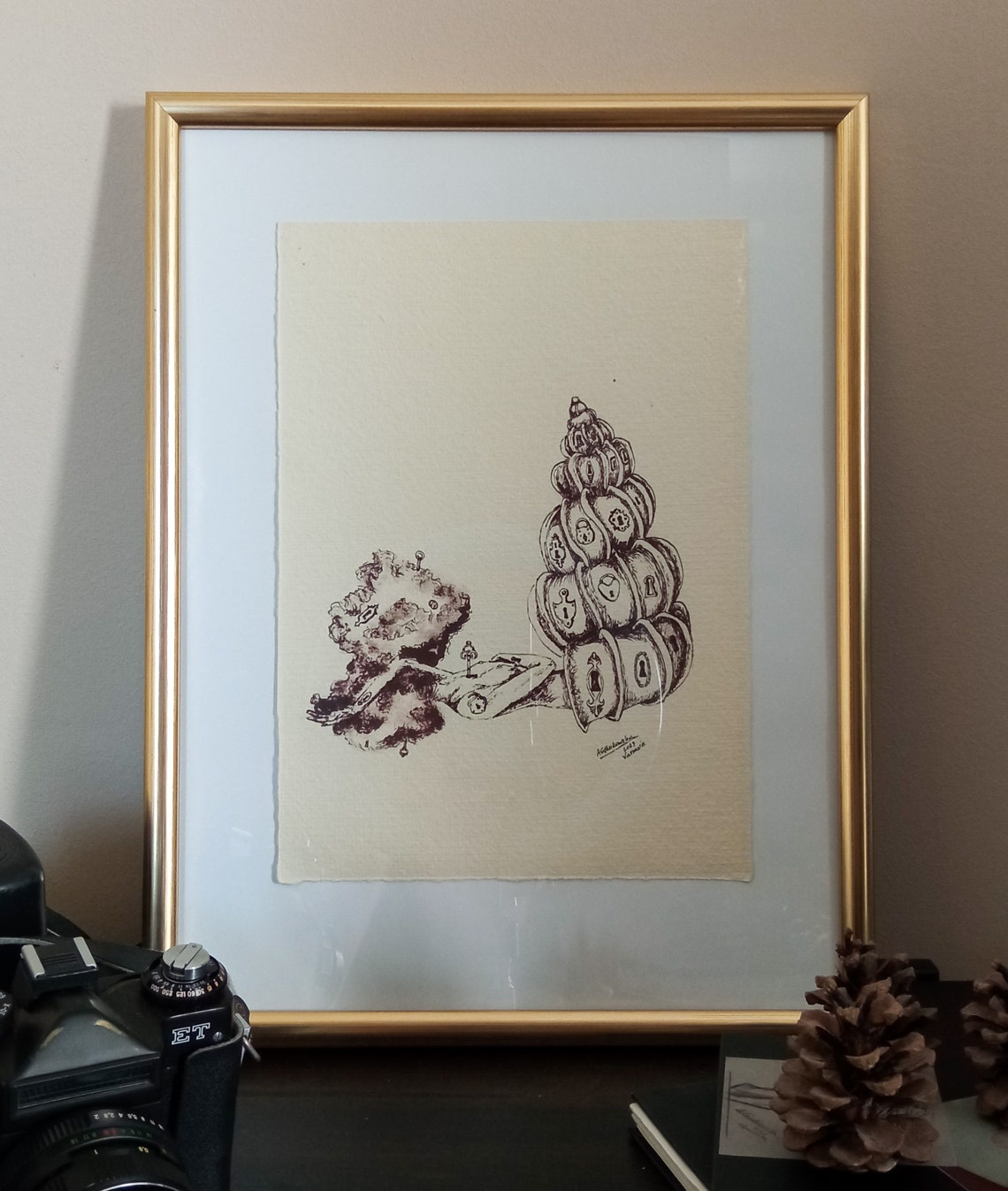 Snow Sirens X Ink Drawing - Etsy