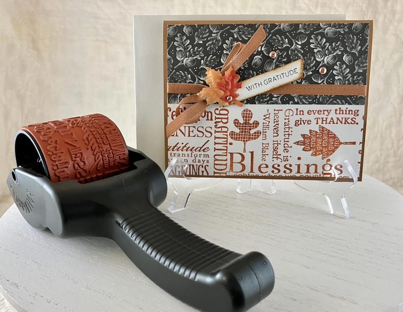 Set of 21 Stampin' up stampin' Around Jumbo Rubber Stamping Wheels and ...