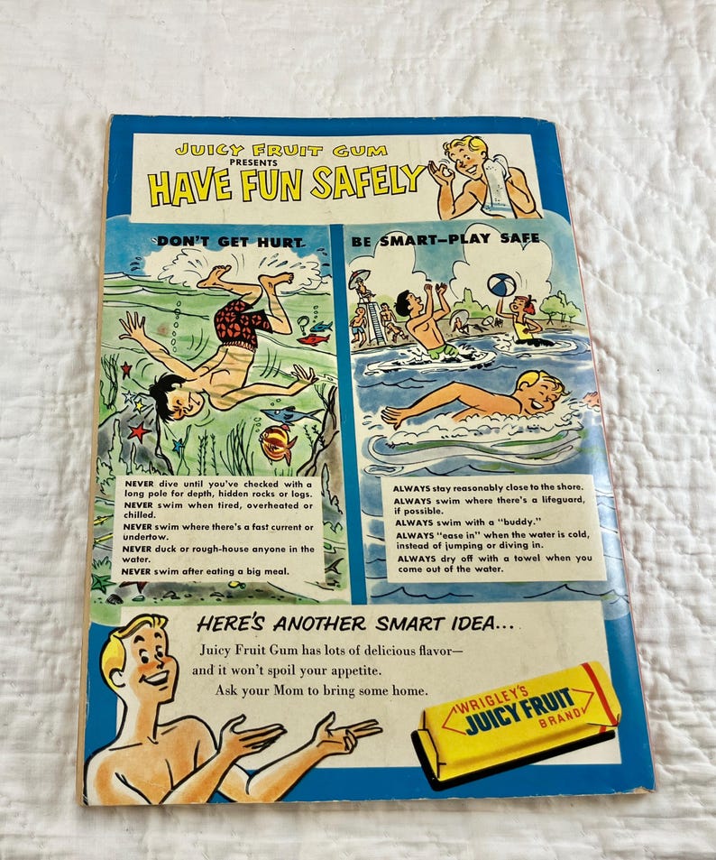 Vintage 1958 Western Roundup Comic Book: Dell Giant Comic #23 - Etsy