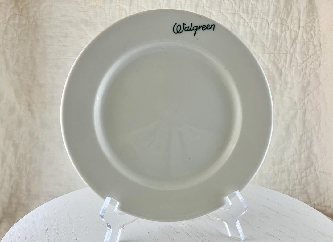Walgreen 7" Vintage 1945 Restaurant Ware Plate by Syracuse China in ...