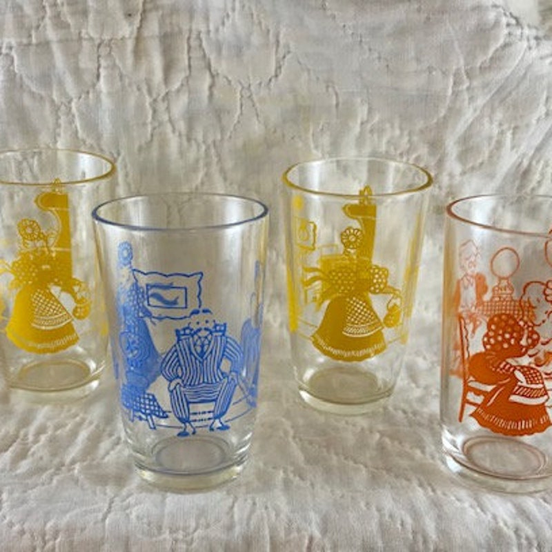1950s Drinking Glasses - Etsy