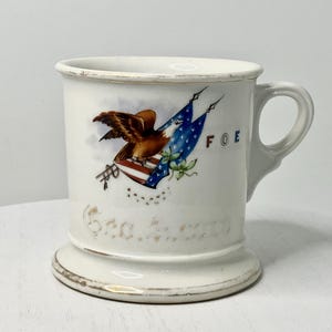 Vintage Fraternal Order of Eagles Coffee Mug by Limoges, France. - Etsy