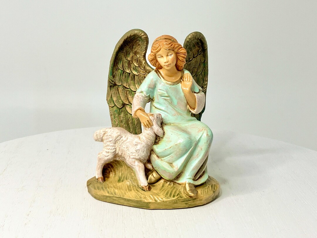 Vintage Fontanini Angel Figurine: Olivia #392 From 2001 - Shepherd's ...