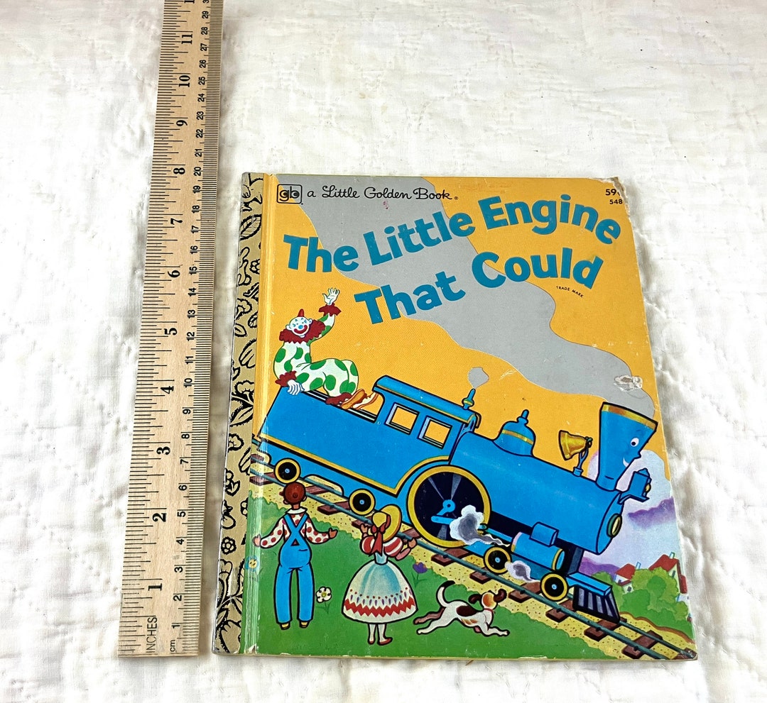 Vintage 1978 Train Inspired Little Golden Book, 548, Entitled, the ...