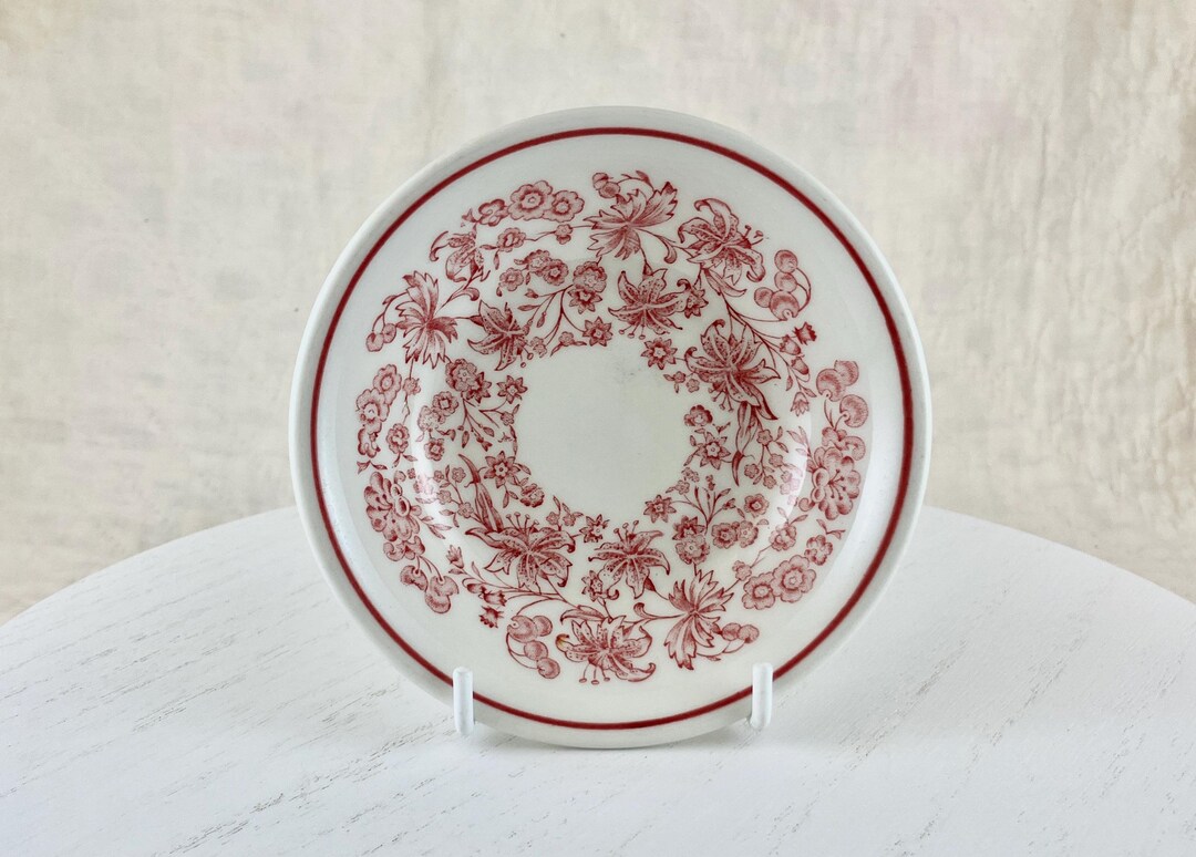 Vintage 1952 Vitrified China Restaurant Ware 5" "delmar" Pattern Bowl ...