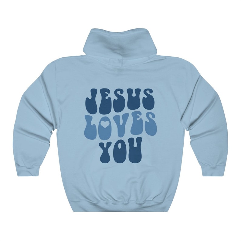 Jesus Loves You Hoodie Aesthetic Hoodie Vsco Hoodie Love Etsy