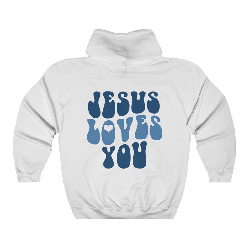 Jesus Loves You Hoodie Aesthetic Hoodie Vsco Hoodie Love Etsy