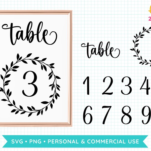Rustic Table Numbers - Etsy