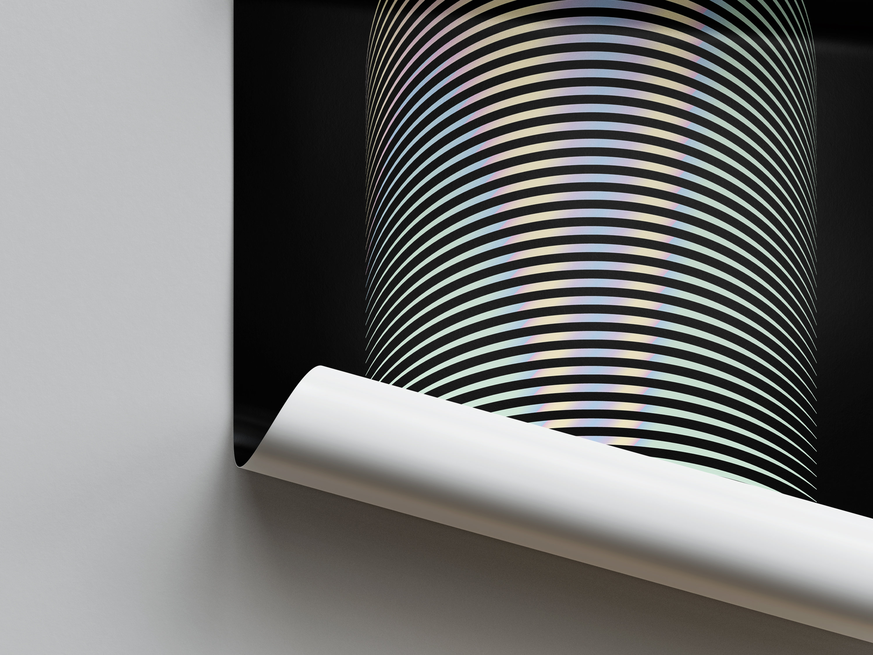 Chromatic Shapes No:3 Graphic Poster Design - Etsy