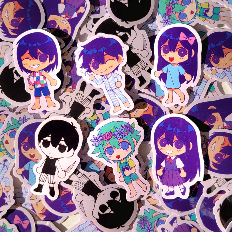 OMORI Sticker Set - Etsy