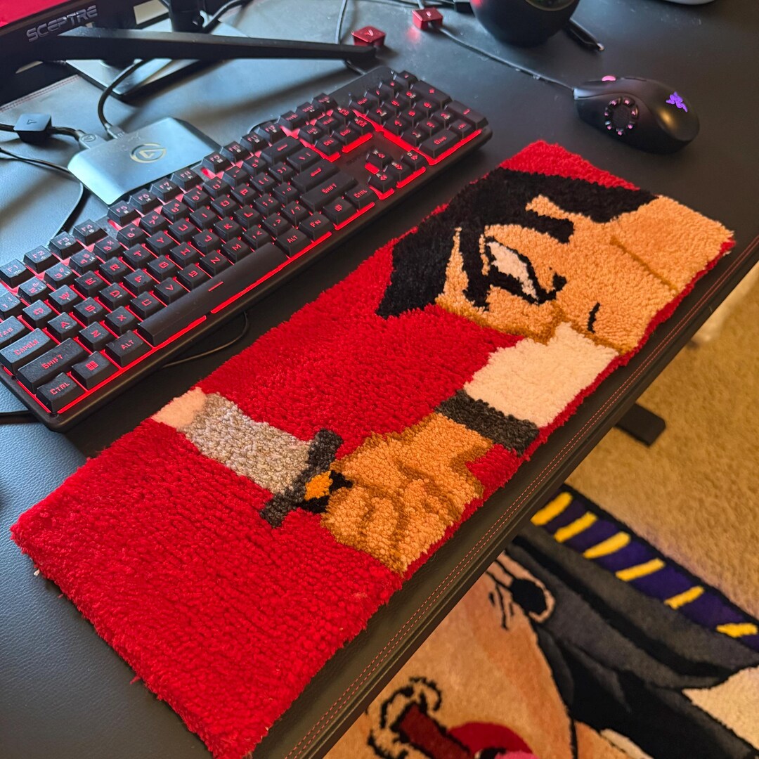20” Jack the Samurai Keyboard Rug - Etsy